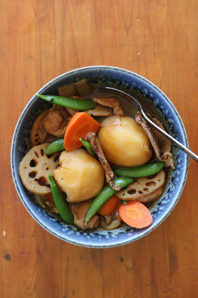 Japanese Style Meat and Potato Stew (Nikujaga) – Gourmet Glutton